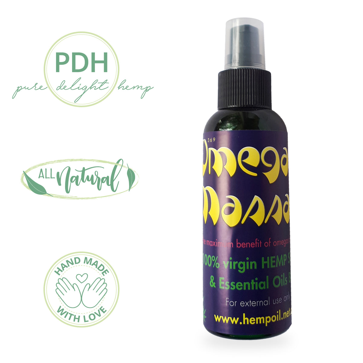 Omega Massage – Pure Delight Hemp